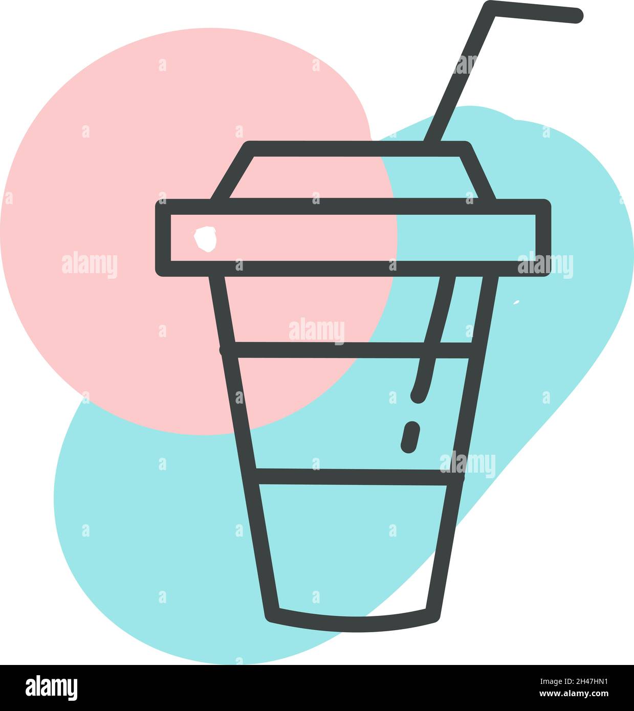 Hand holding coffee on Stock Vector Images - Alamy