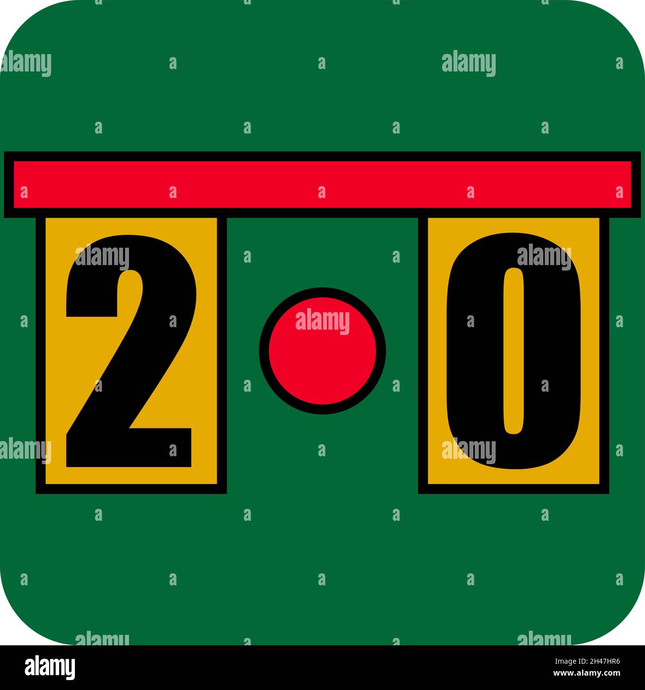 Goal_score Stock Vector Images - Alamy