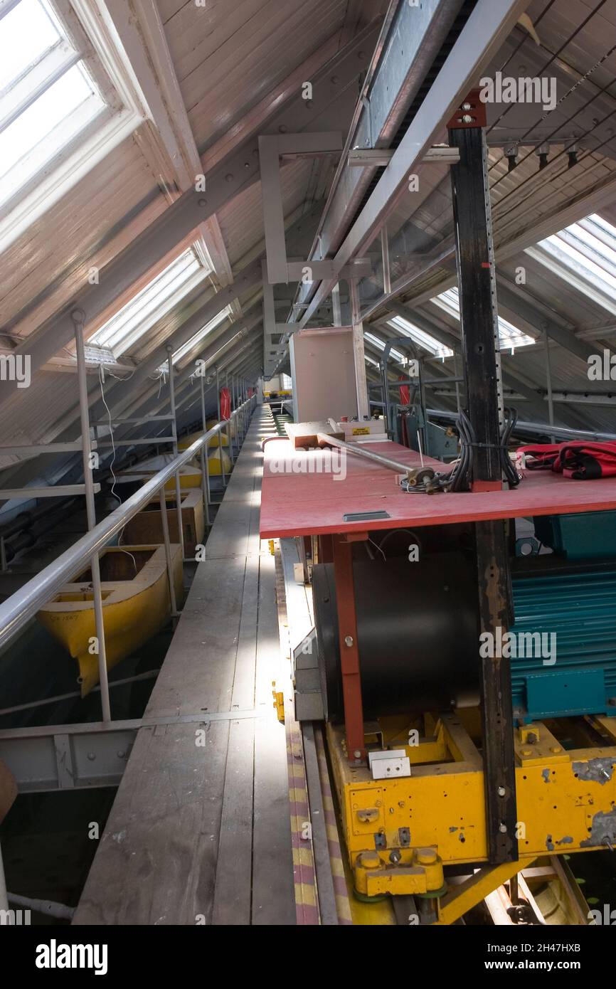 Denny ship model experimental tank in Dumbarton used for testing the ...