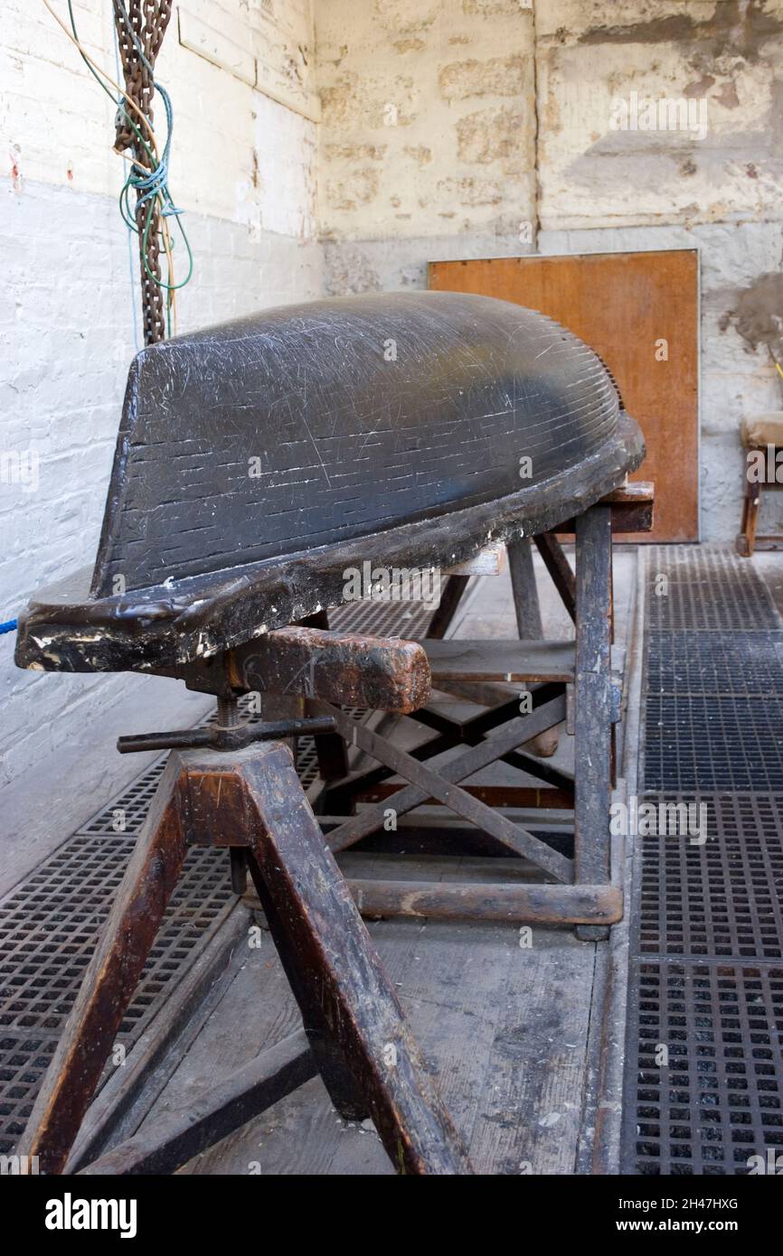 Model of a ships hull for tank trials in Denny ship model experiemtal ...