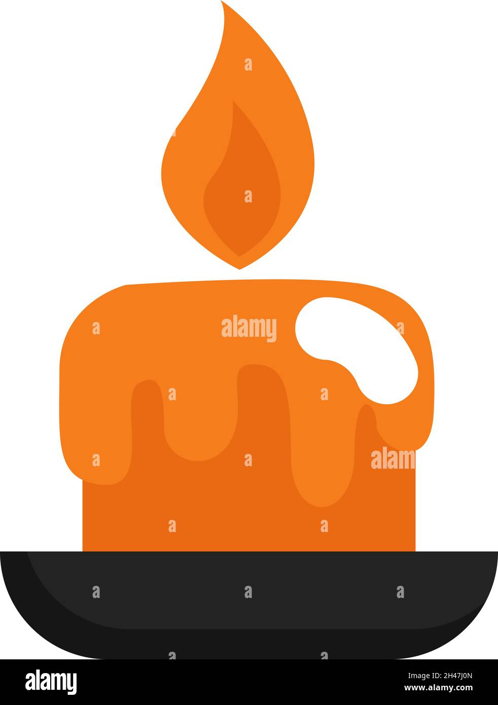 Small pumpkin on white Stock Vector Images - Alamy