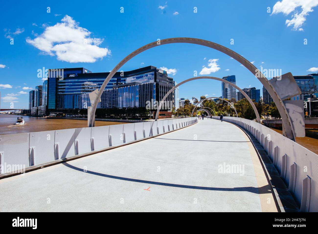 Webb Bridge in Melbourne Australia Stock Photo - Alamy