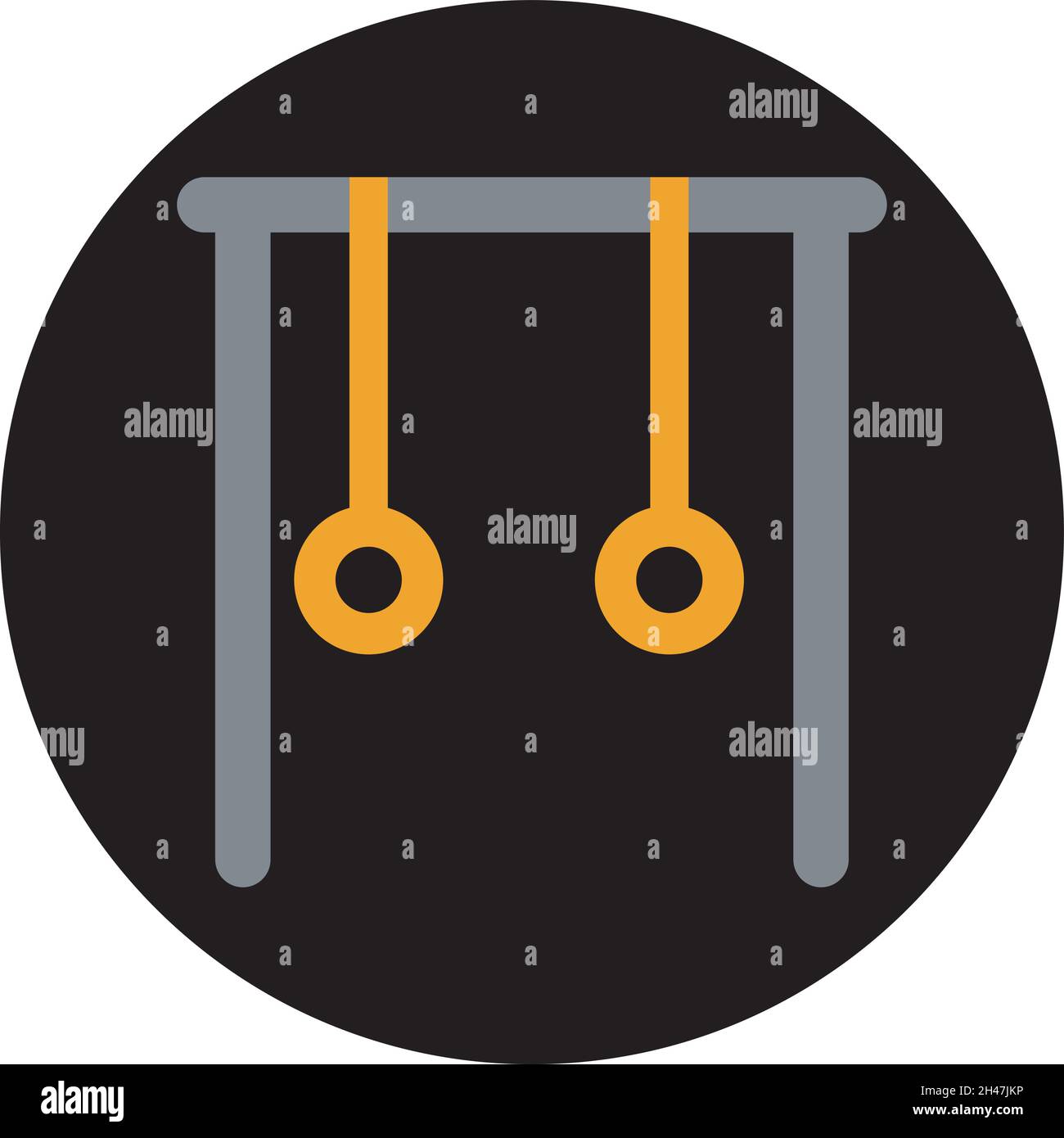 Horizontal bar, illustration, vector, on a white background Stock ...
