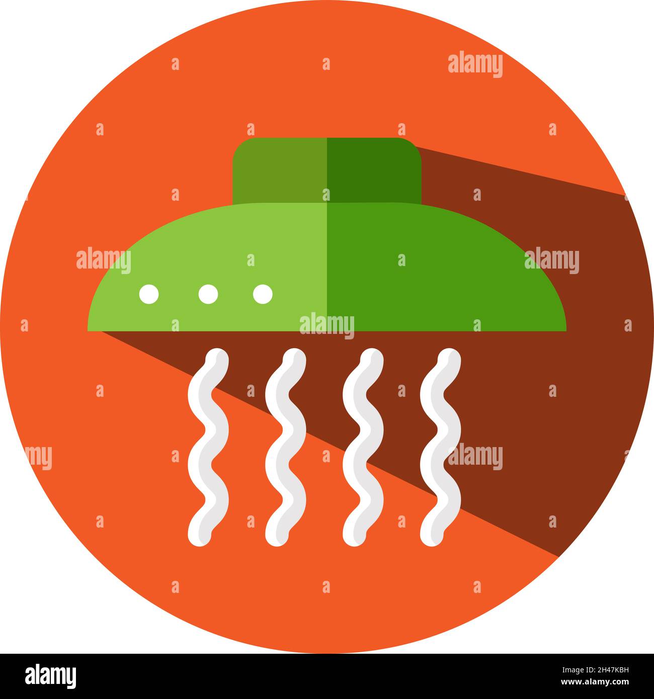 Cooker hood isolated on Stock Vector Images - Alamy