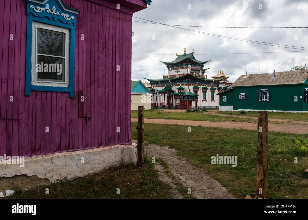 Buddhist monks residence hi-res stock photography and images - Alamy