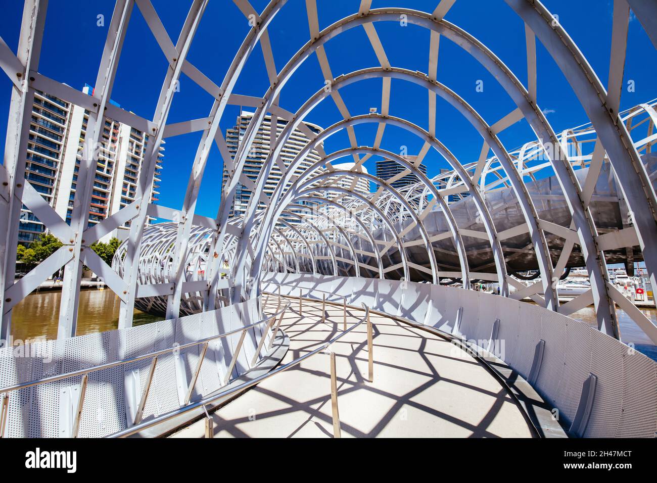 Webb Bridge in Melbourne Australia Stock Photo - Alamy
