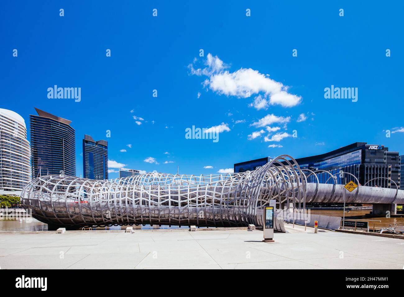 Web bridge melbourne hi-res stock photography and images - Alamy