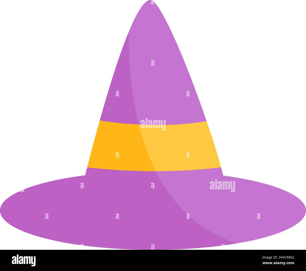 Magic hat, illustration, vector, on a white background Stock Vector ...