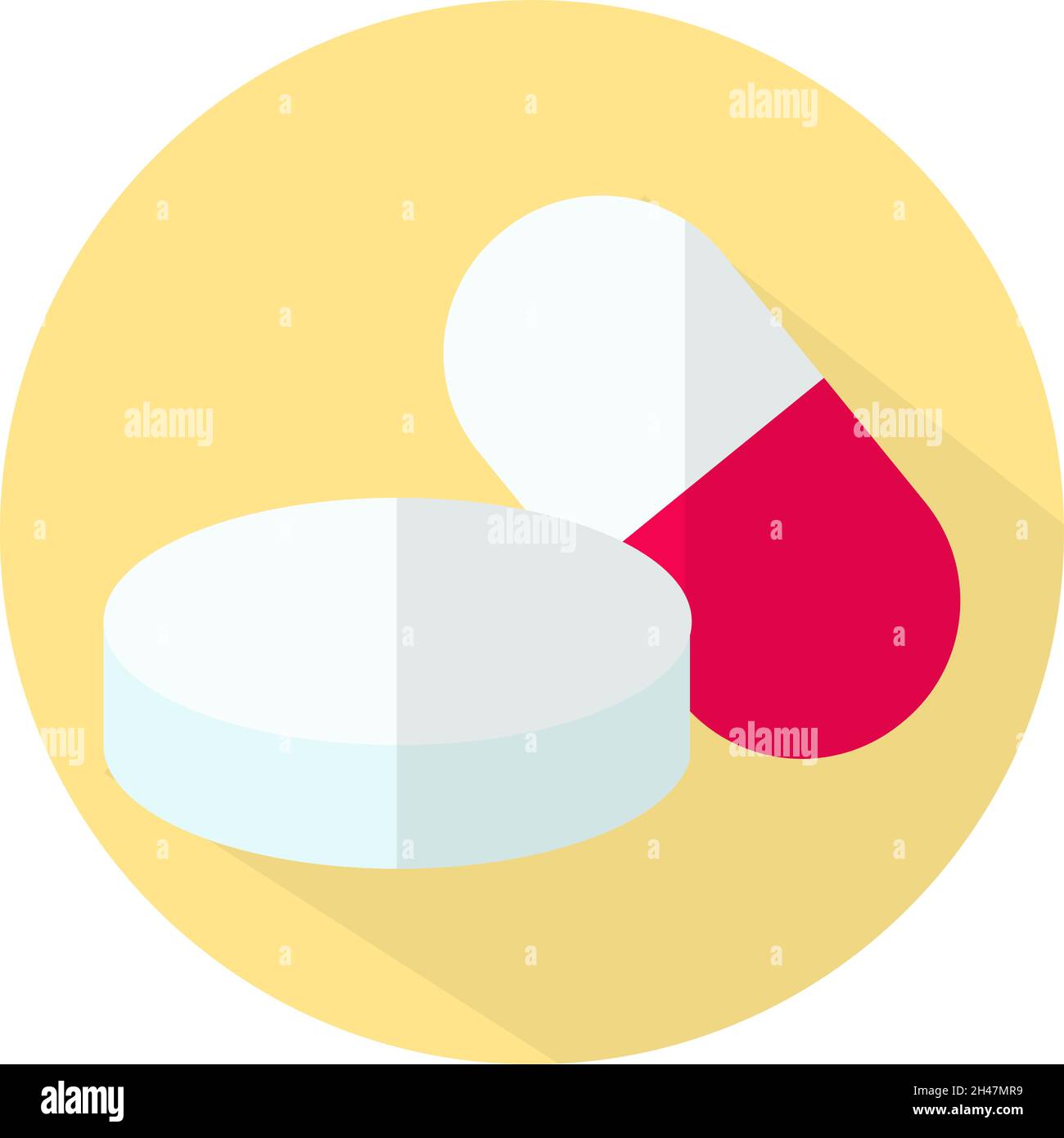 Two capsule Stock Vector Images - Alamy