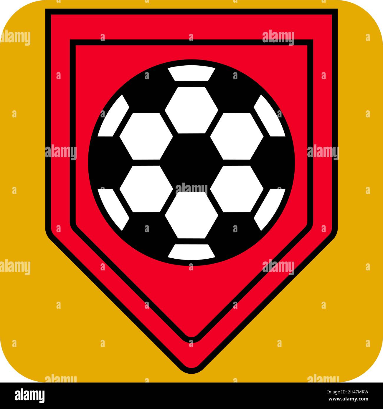 Football vs vector vectors hi-res stock photography and images - Alamy