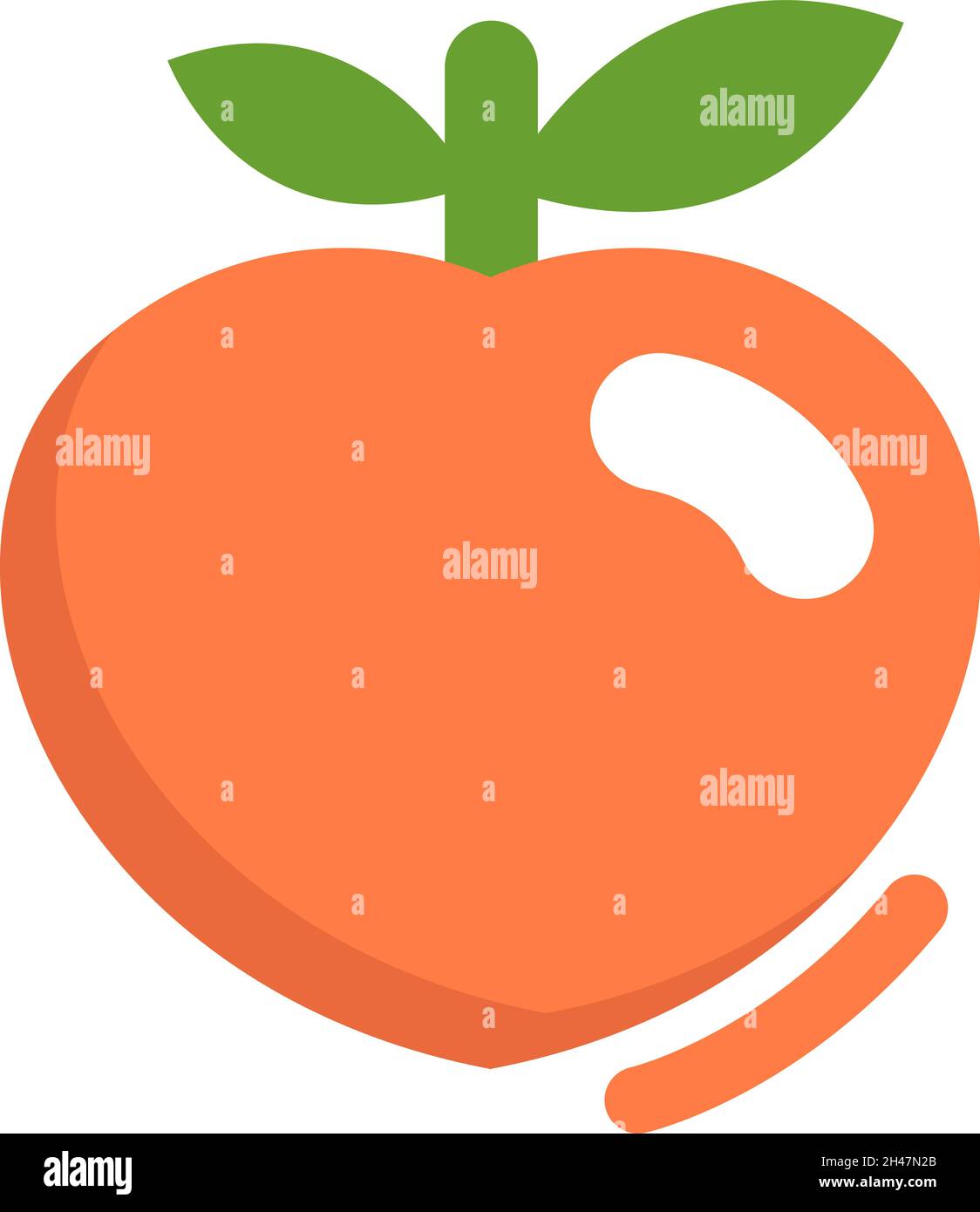 Peach orange background vector vectors Stock Vector Images - Alamy