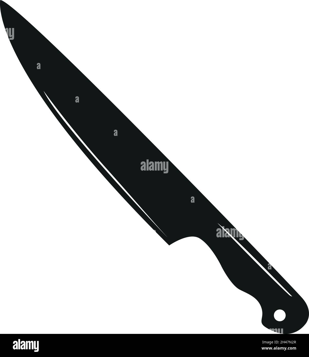 Kitchen knife icon. Signs and symbols Stock Vector Image & Art - Alamy