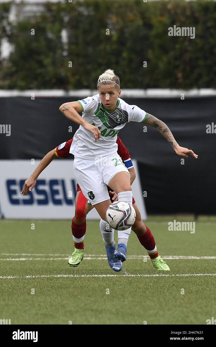 Lana Clelland of U.S. Sassuolo Calcio during the Serie A match between ...