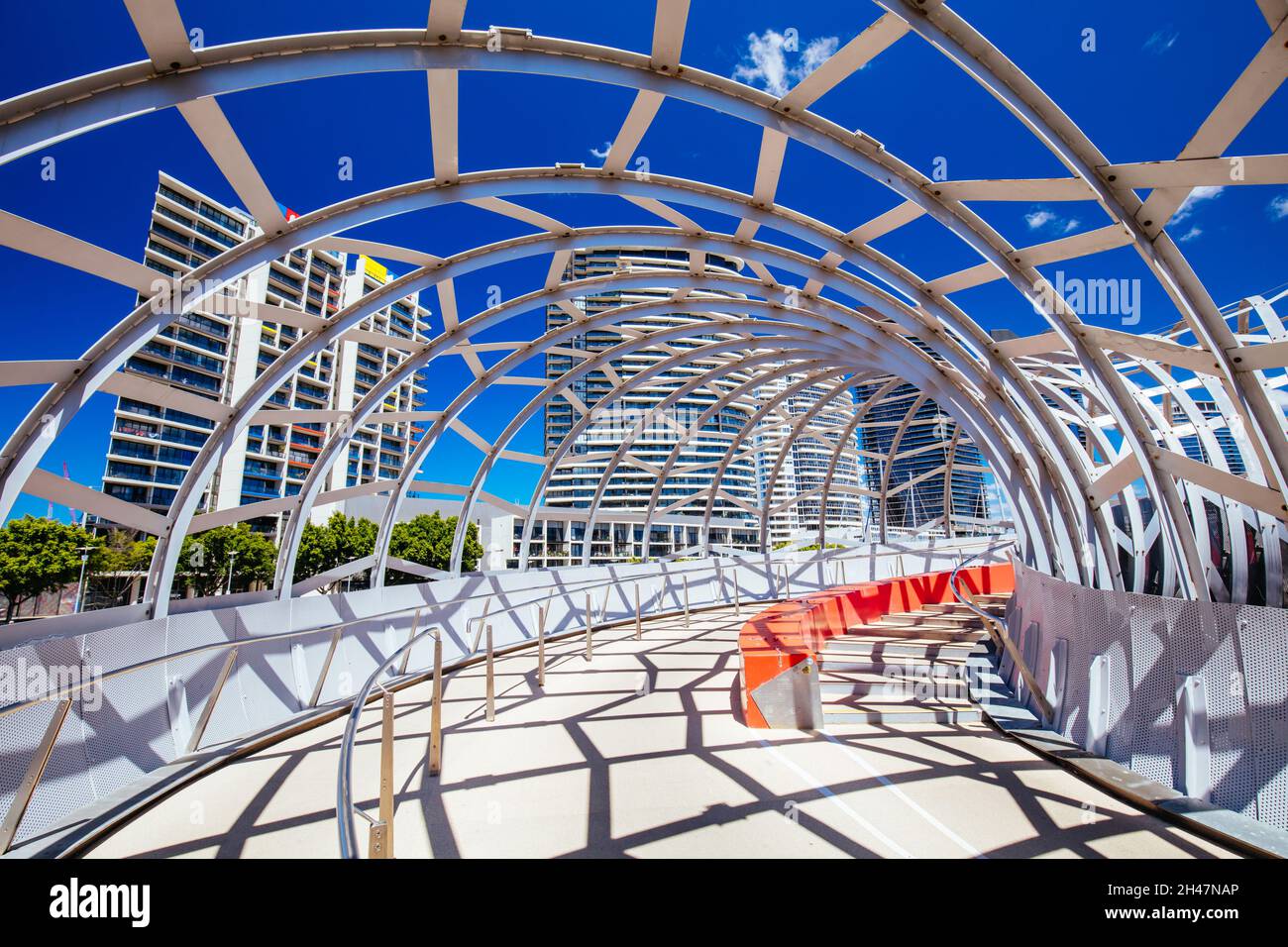 Webb Bridge in Melbourne Australia Stock Photo - Alamy