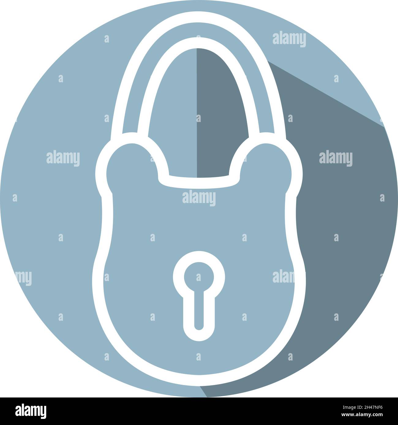 Vault lock, illustration, vector, on a white background Stock Vector ...