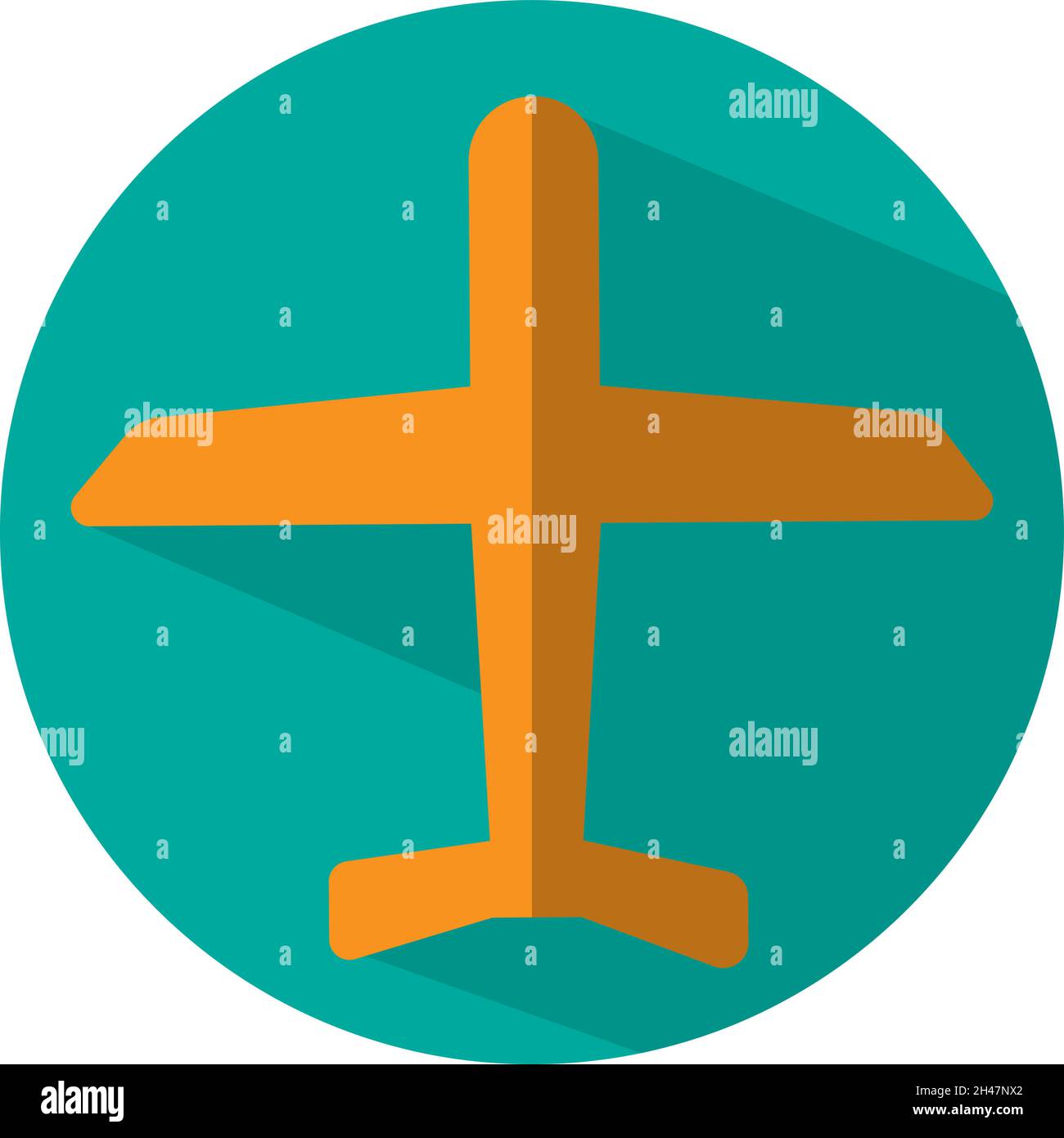 Airplane mode, illustration, vector, on a white background Stock Vector ...