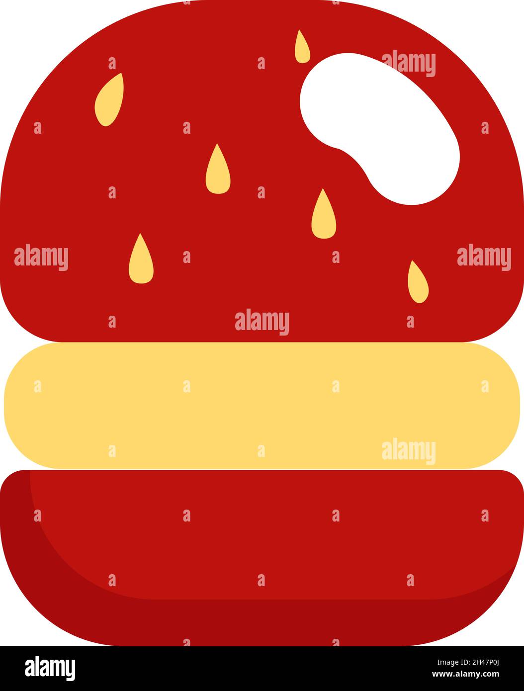 Vector art burger on Stock Vector Images - Alamy