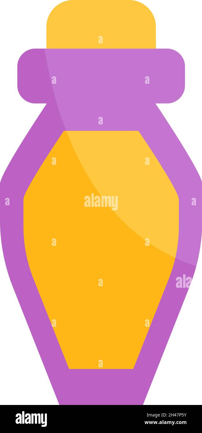 Magic poison, illustration, vector, on a white background Stock Vector ...