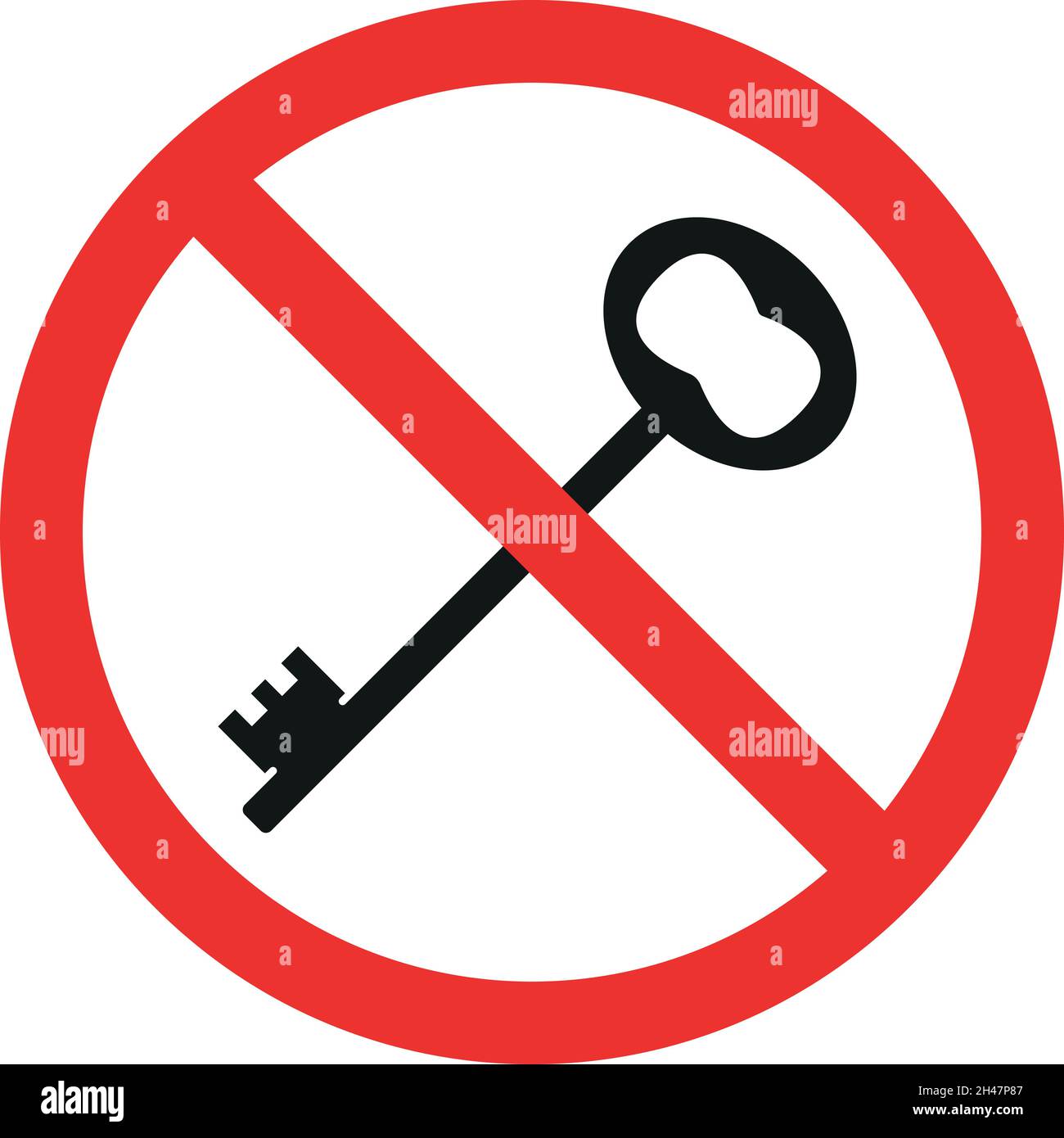 Prison signs Stock Vector Images - Alamy
