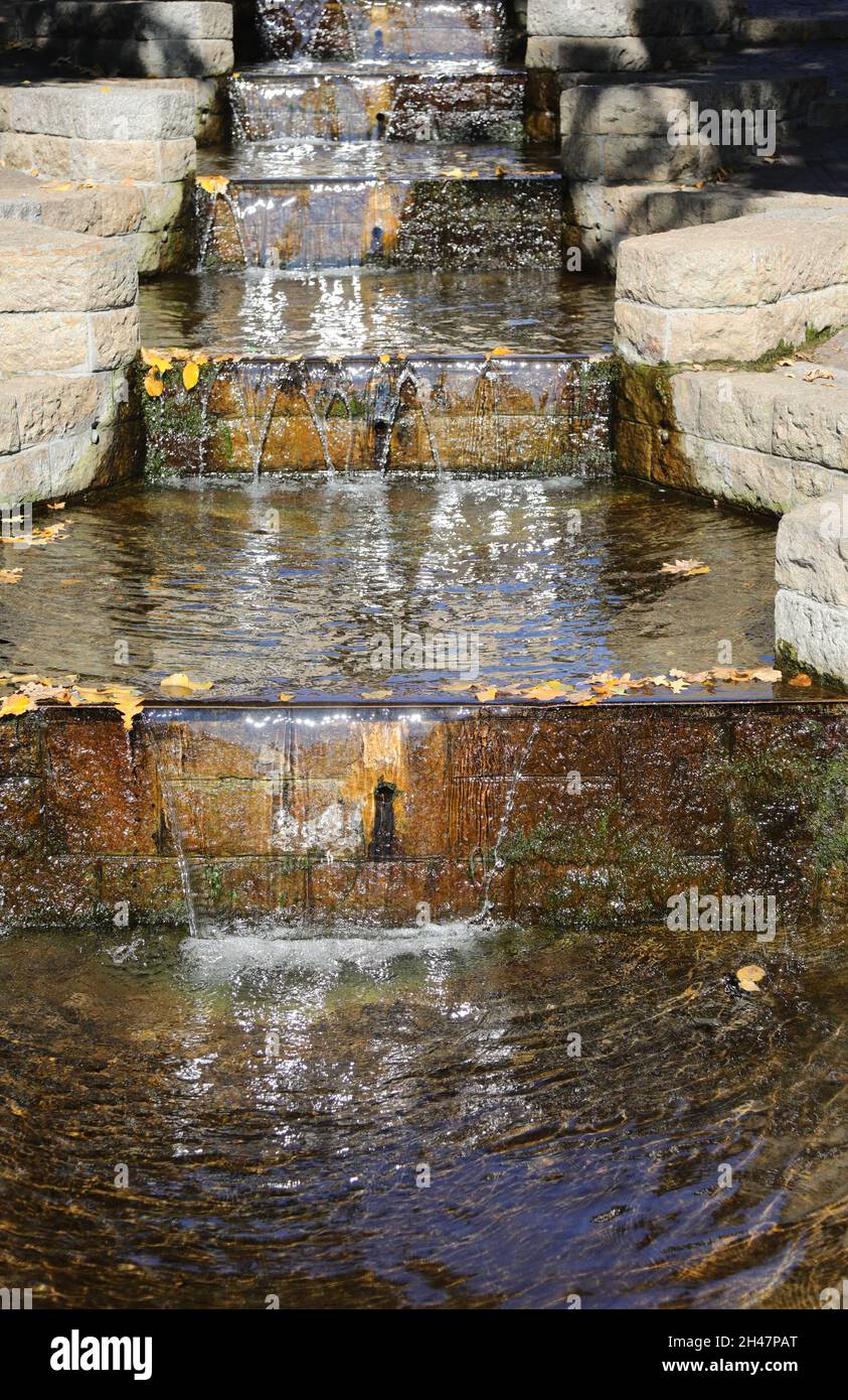 Little man made waterfalls hi-res stock photography and images - Alamy