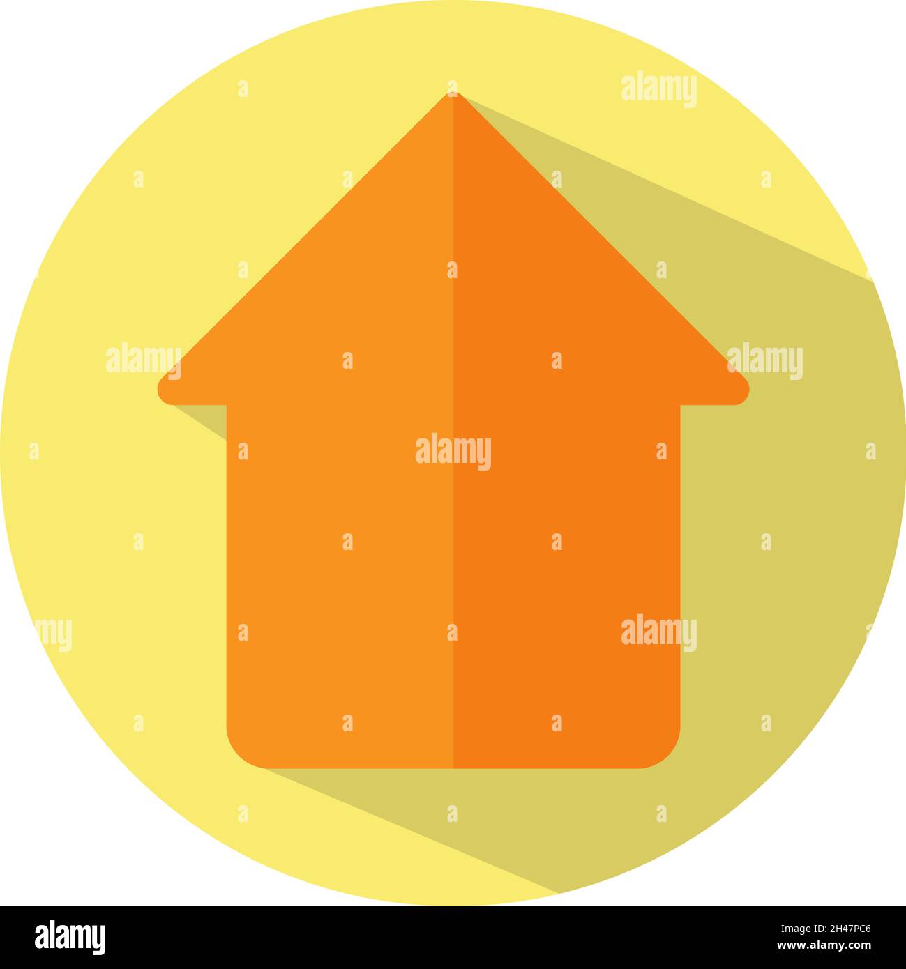 Mobile home, illustration, vector, on a white background Stock Vector ...