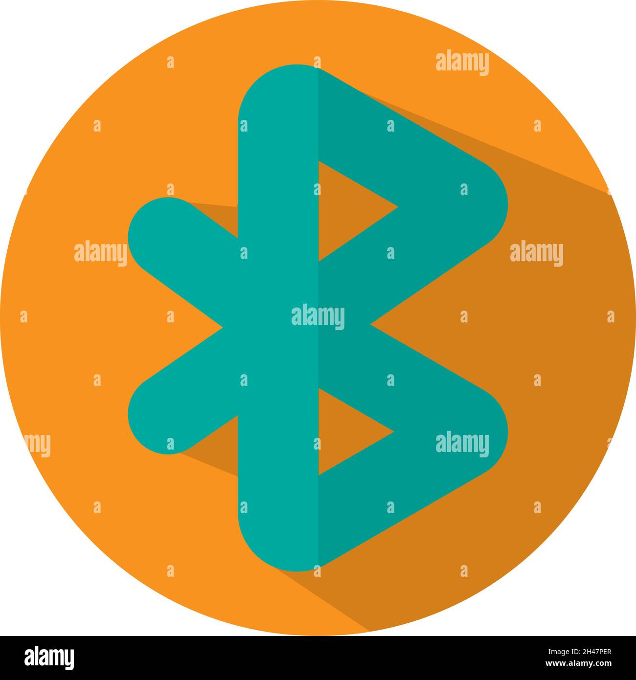 Bluetooth background Stock Vector Images - Alamy