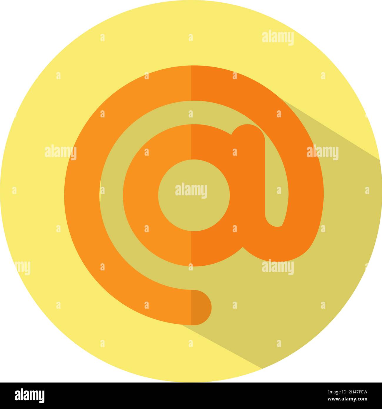 Phone email, illustration, vector, on a white background Stock Vector ...