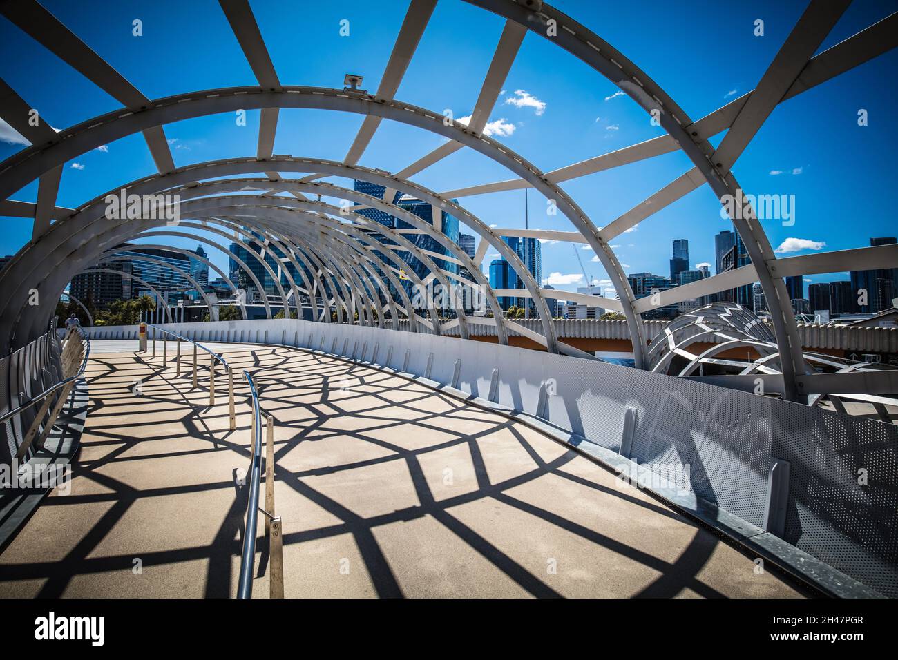 Web bridge melbourne hi-res stock photography and images - Alamy