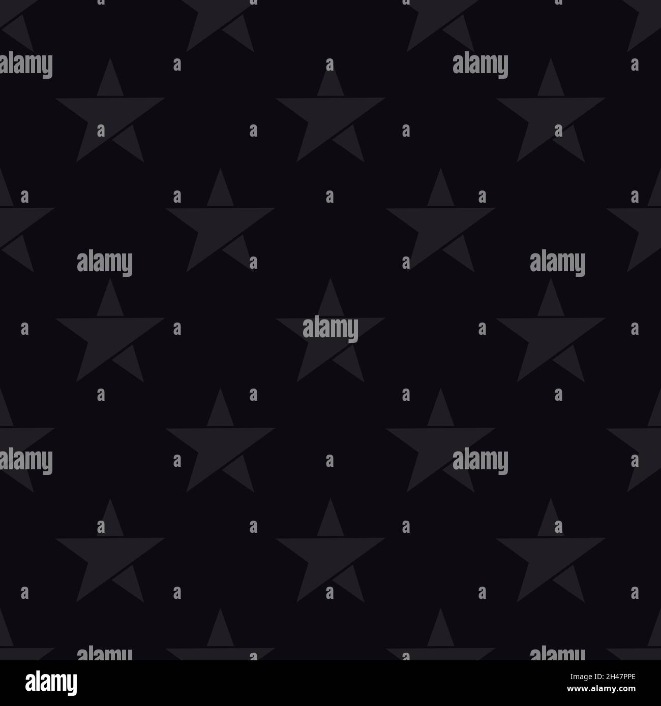 Stylish star seamless pattern on black background. Fabric designs and ...