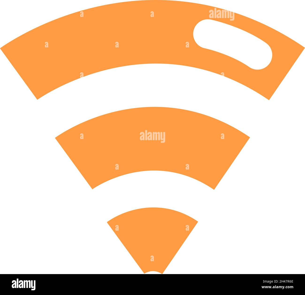 Wifi connection, illustration, vector, on a white background Stock ...