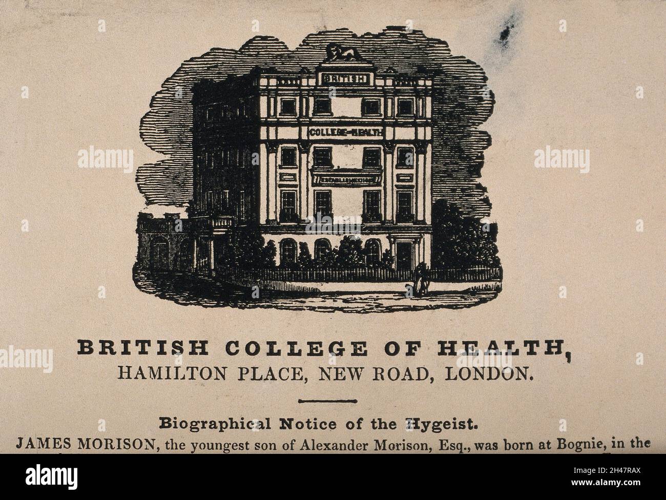 The British College of Health, Hamilton Place, near Pentonville Road ...