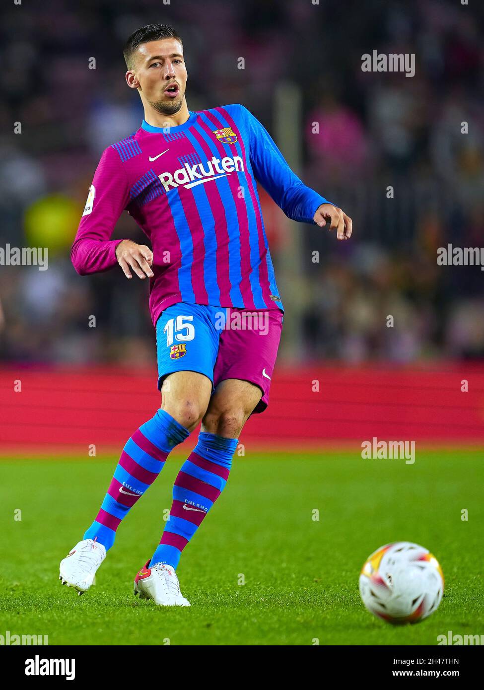 Clement Lenglet of FC Barcelona during the La Liga match between FC ...