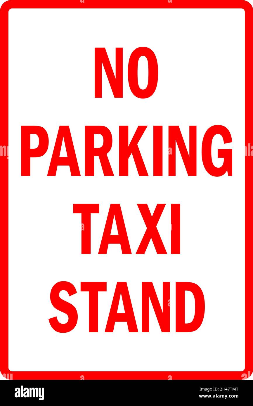 Car parking sign no waiting hi-res stock photography and images - Alamy