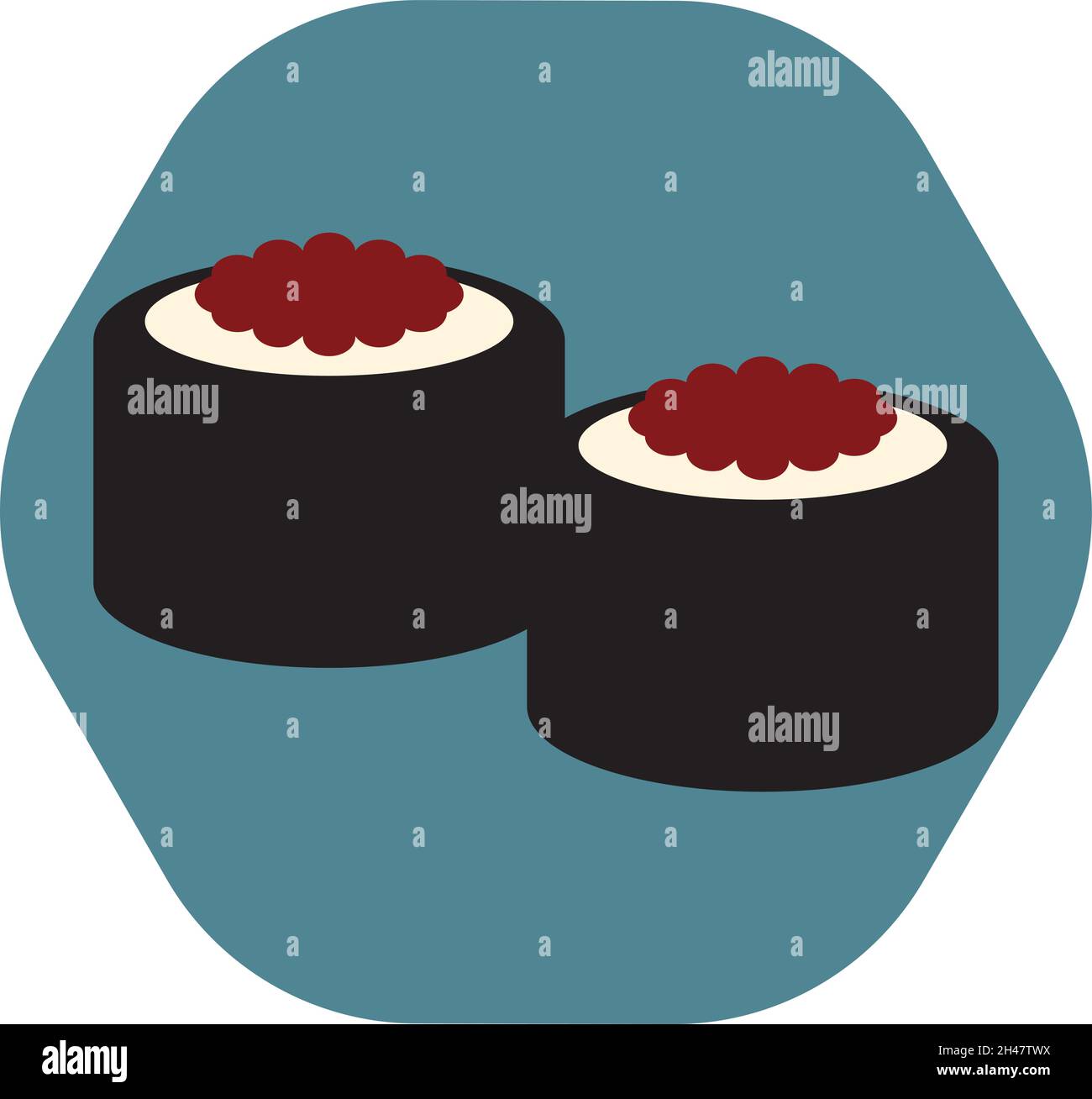 Traditional japanese sushi Stock Vector Images - Alamy