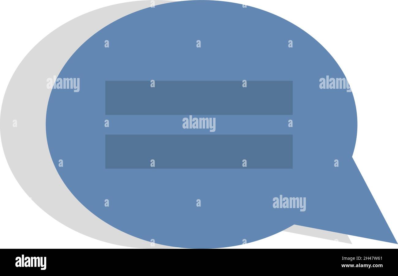 Business chat, illustration, vector, on a white background Stock Vector ...