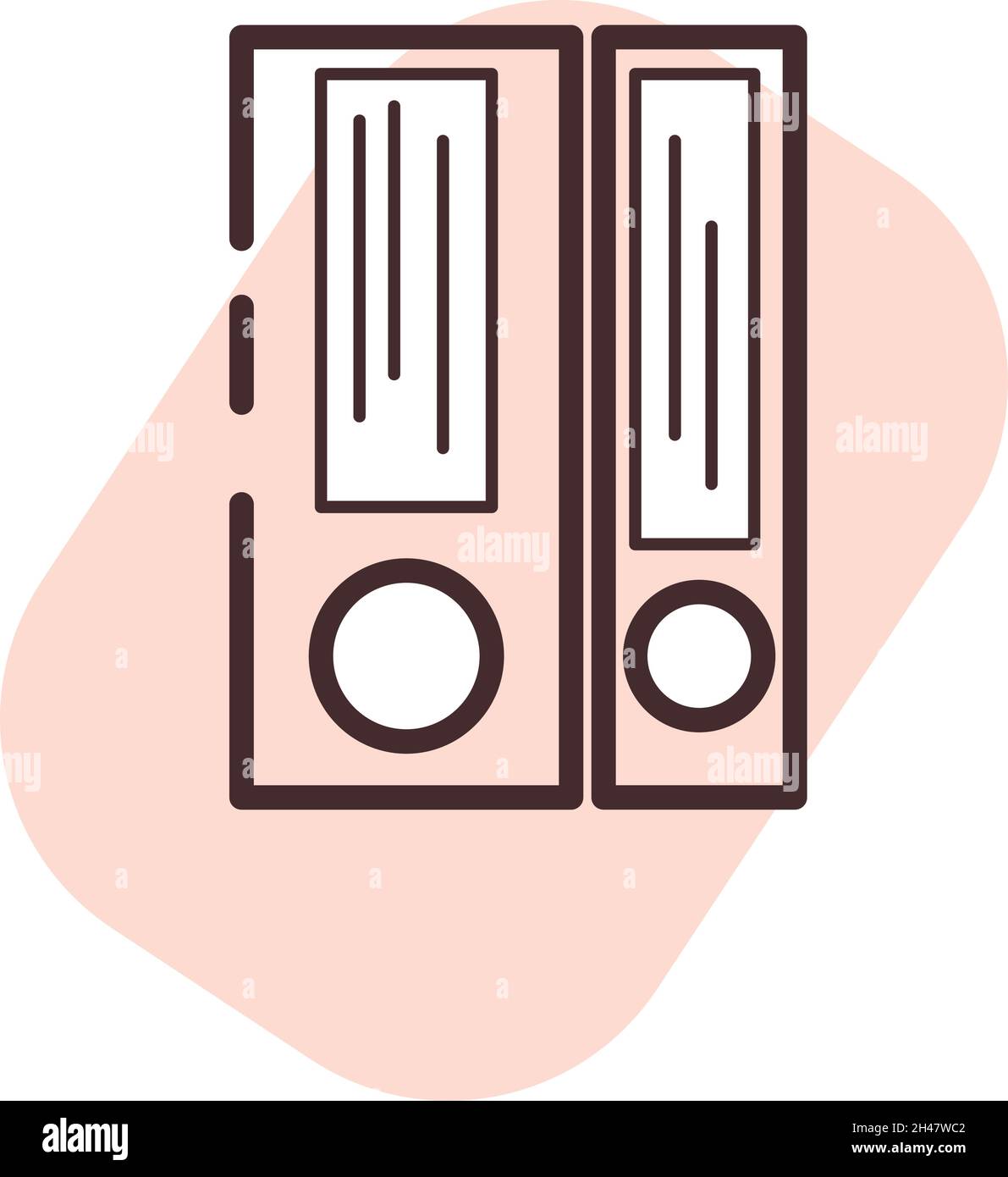 Ring binder file Stock Vector Images - Alamy