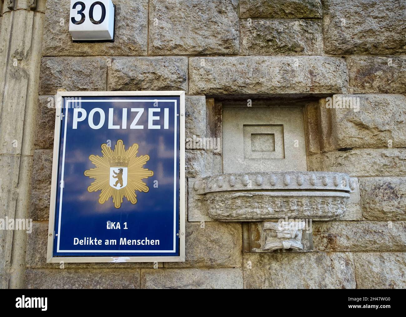 State Office of Criminal Investigations, LKA 1, Berlin, Germany Stock ...