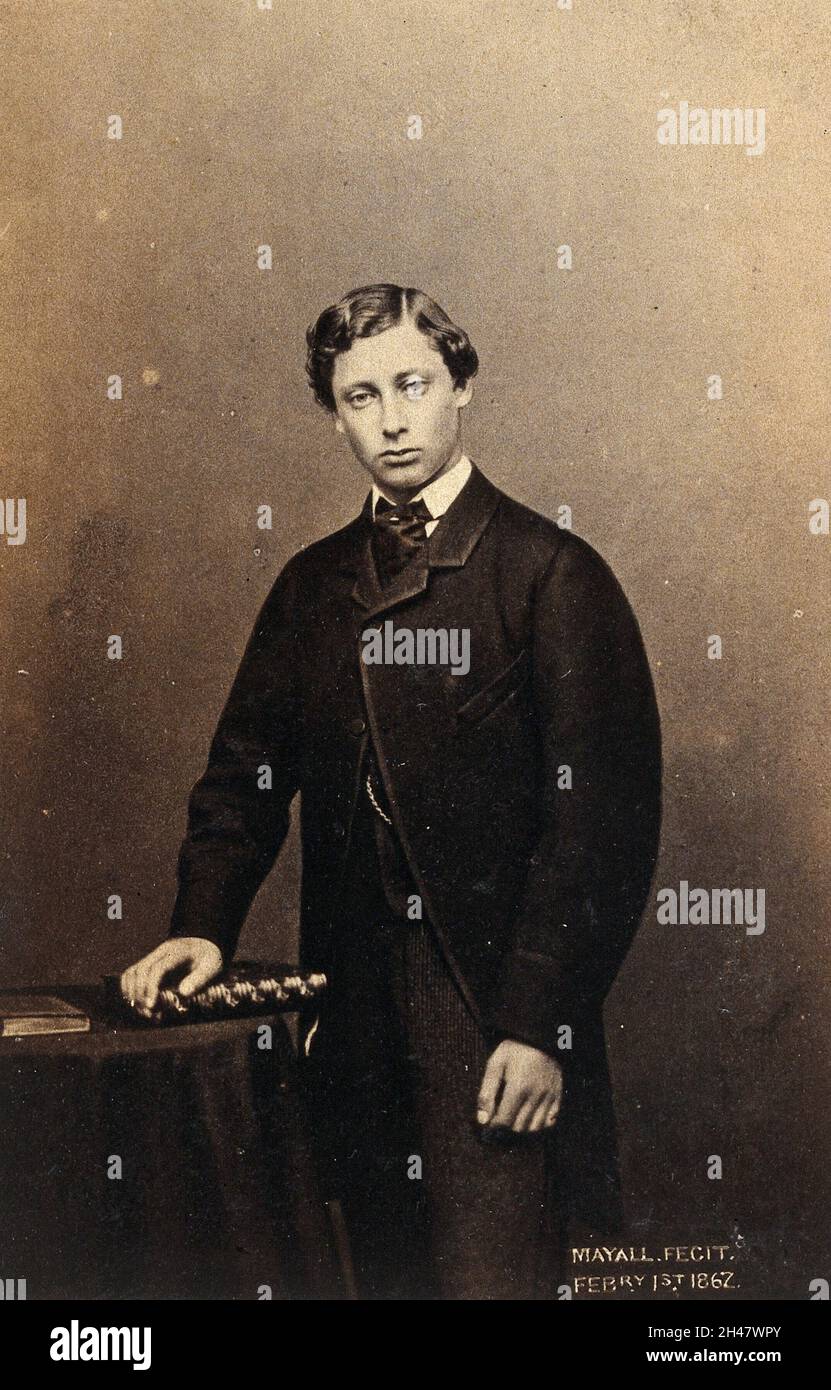 Prince albert edward 1862 hi-res stock photography and images - Alamy