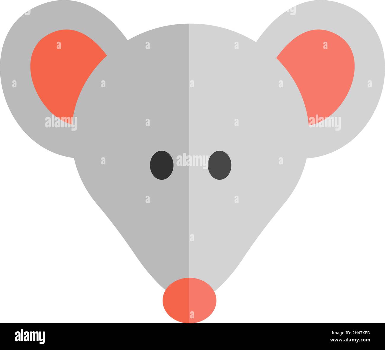 Pet mouse, illustration, vector, on a white background Stock Vector ...