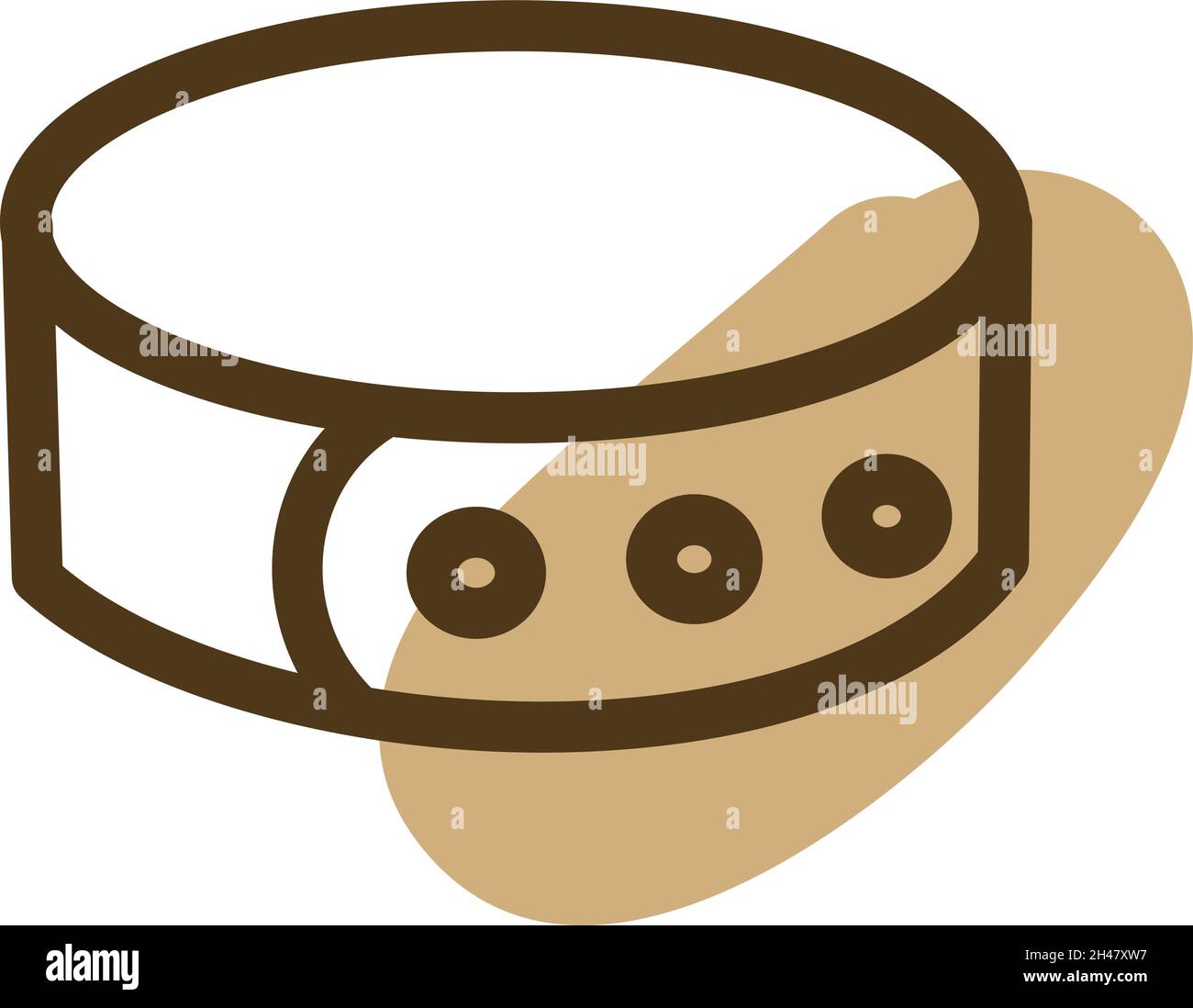 Pet collar set cartoon Cut Out Stock Images & Pictures - Alamy