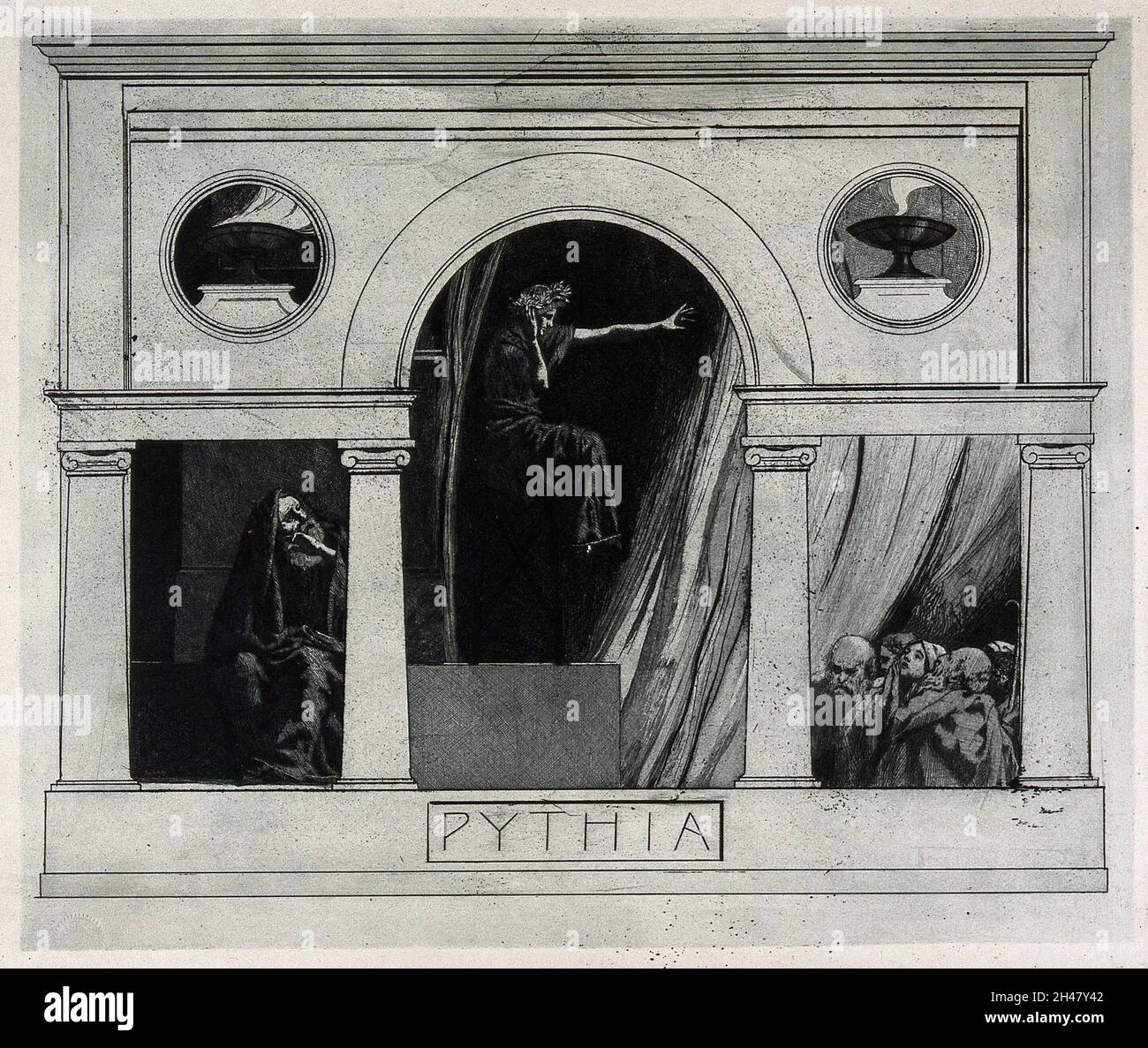 Delphic oracle hi-res stock photography and images - Alamy