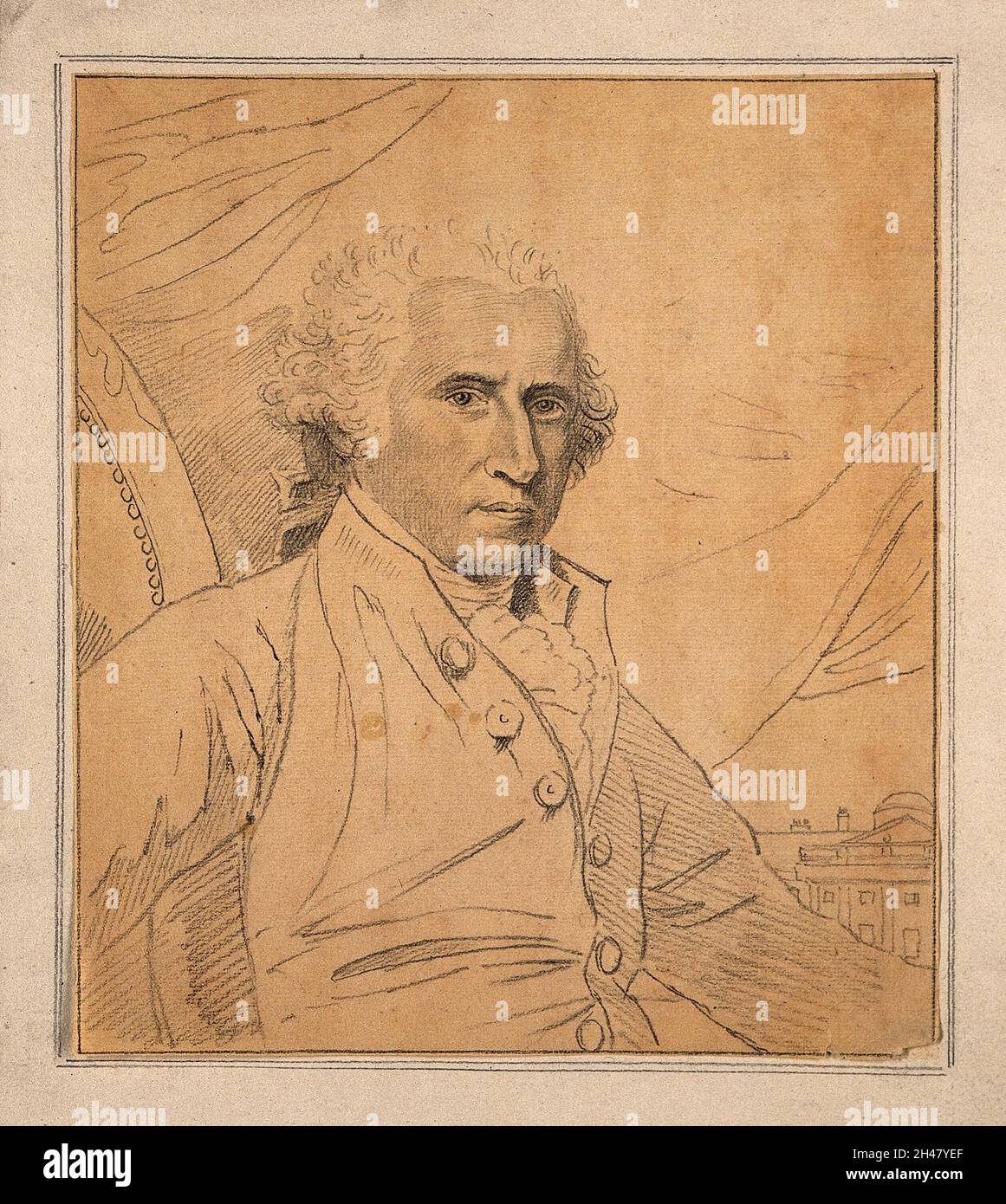 Benjamin west portrait hi-res stock photography and images - Alamy