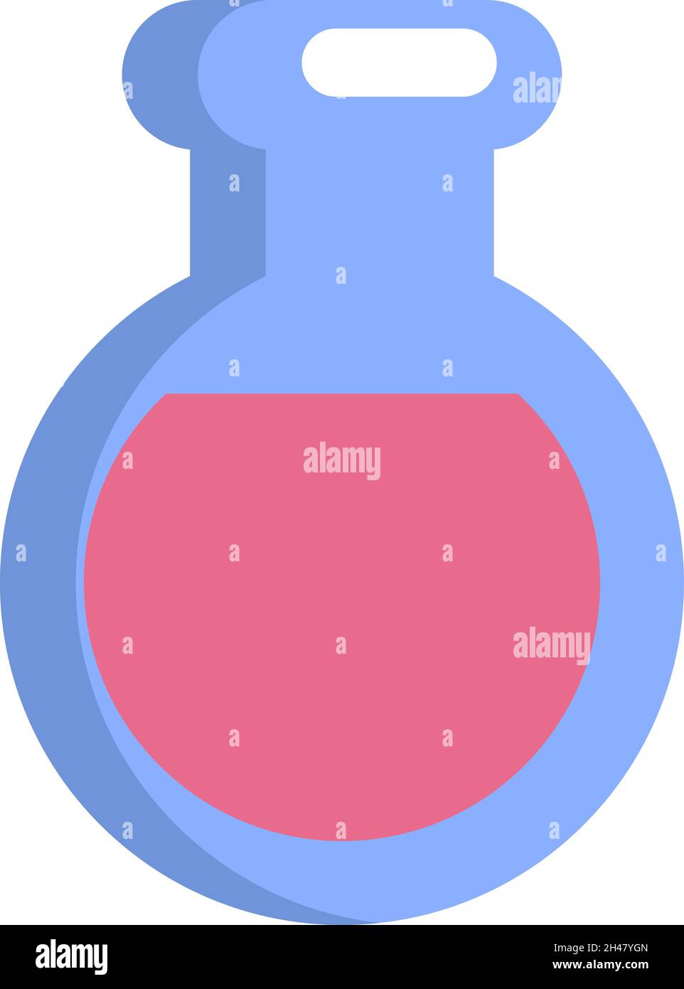 Medicine chemistry, illustration, vector, on a white background Stock ...
