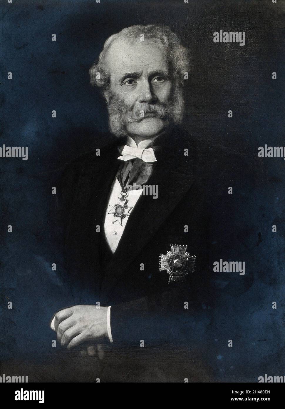Sir Thomas Galbraith Logan. Photograph after a painting by S. Hodges ...