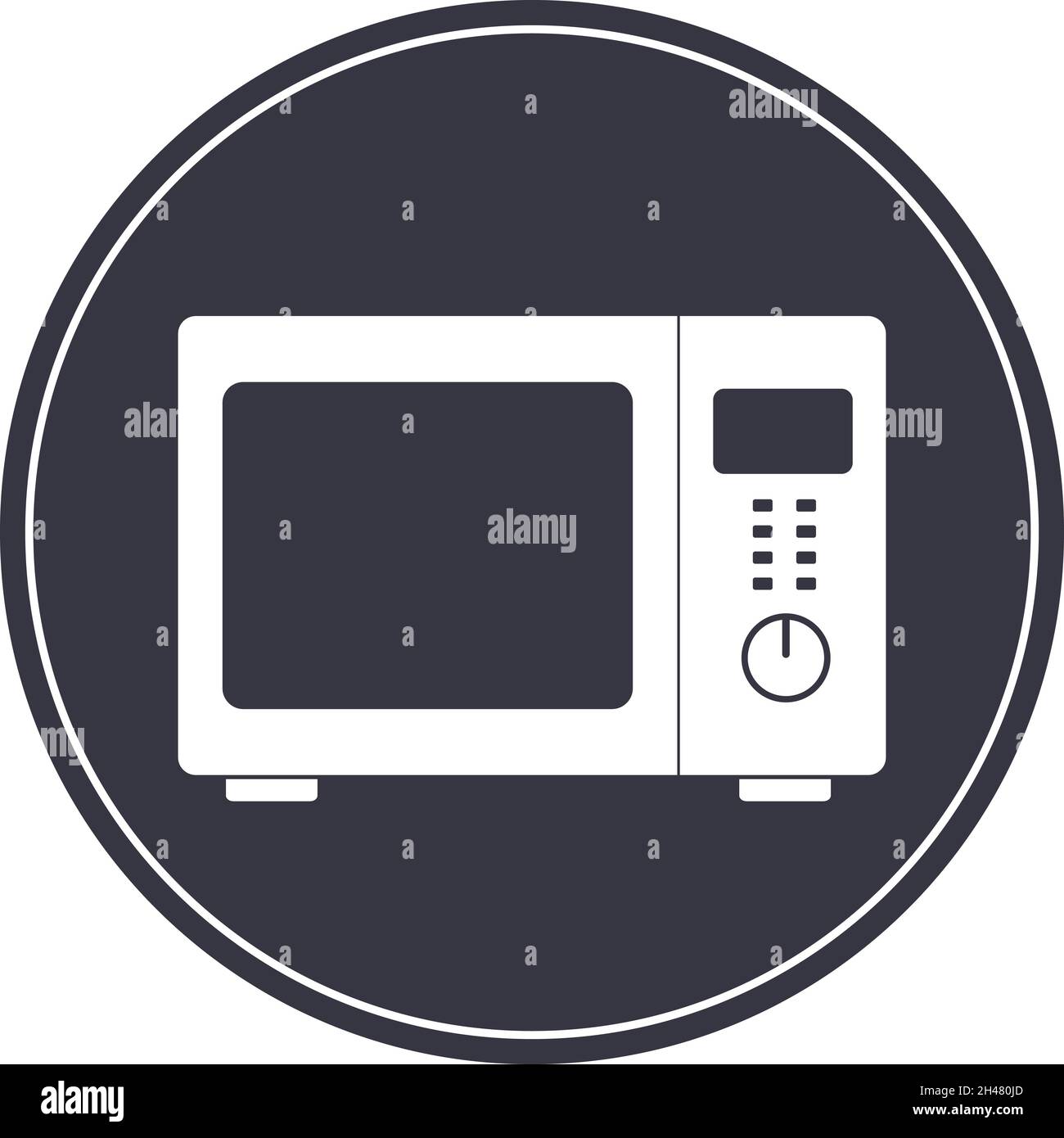 Kitchen stove app icon Stock Vector Images - Alamy