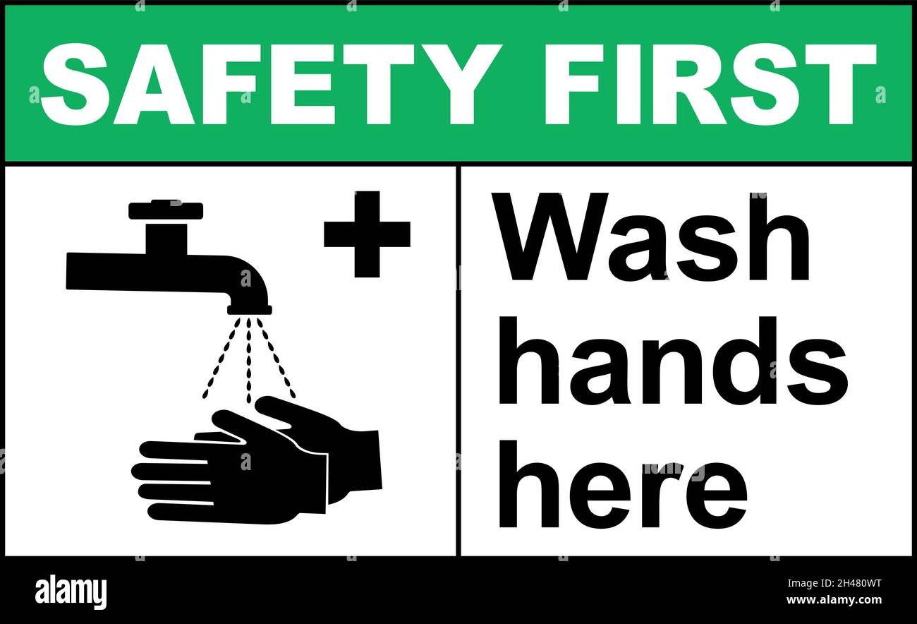 Hand Washing Safety Symbol