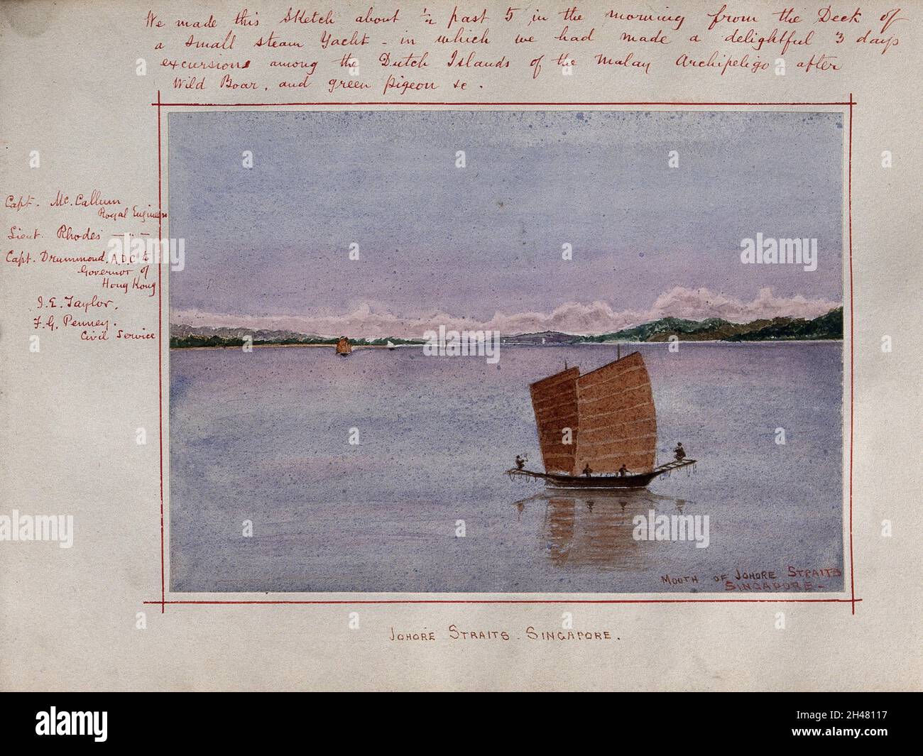 Johore straits hi-res stock photography and images - Alamy