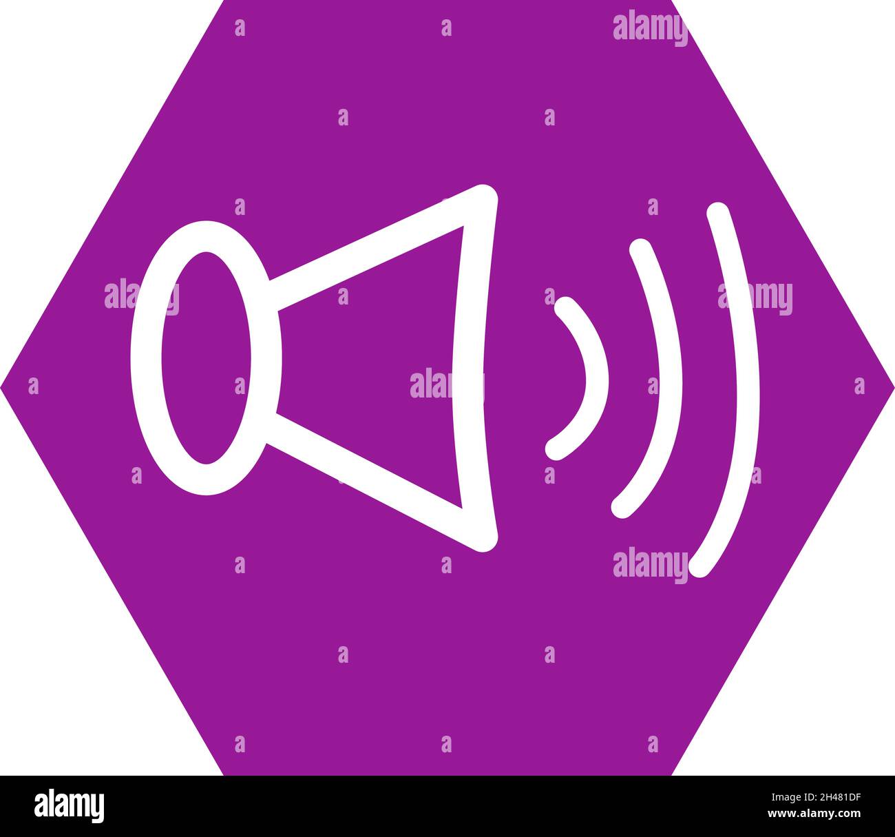 Volume high, illustration, vector, on a white background Stock Vector ...