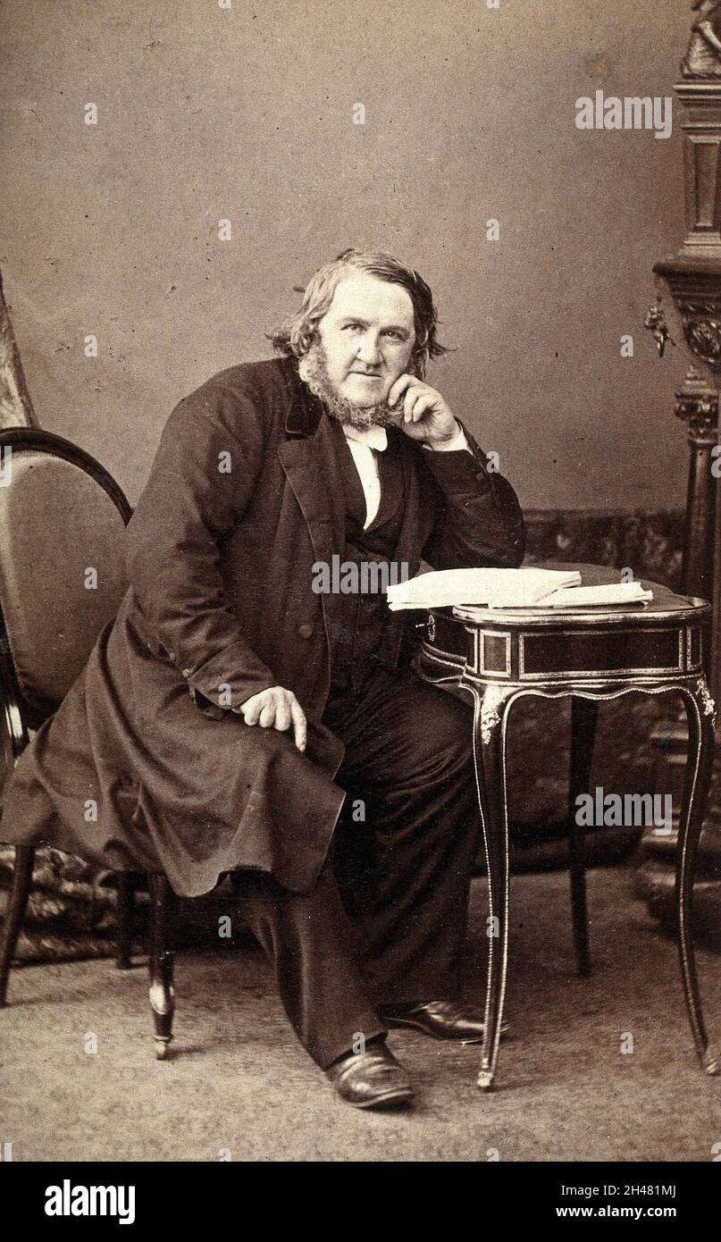 Sir James Young Simpson. Photograph by Bingham Stock Photo - Alamy