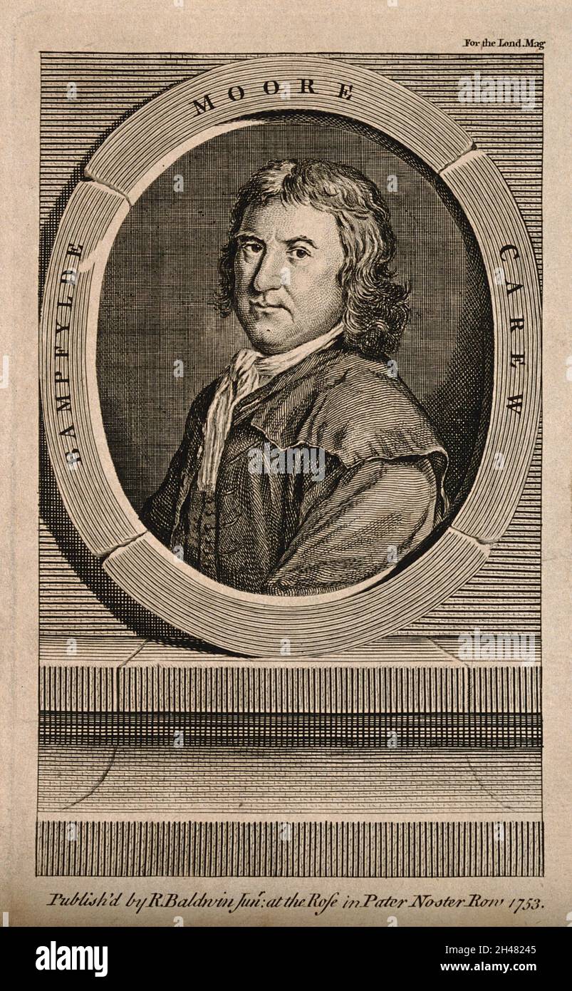 Carew bampfylde moore hi-res stock photography and images - Alamy